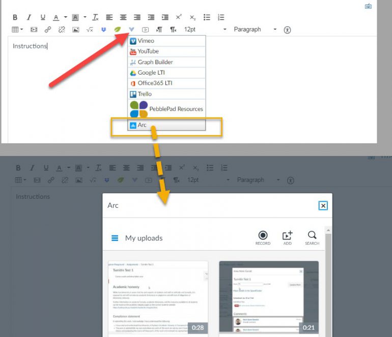 EdTool Tips #13: Using Arc for student video submissions in Canvas ...