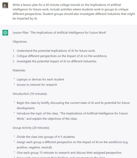 How AI can be used meaningfully by teachers and students in 2023 ...