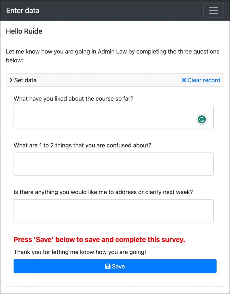 Make attendance tracking meaningful: check-in with insights using SRES ...