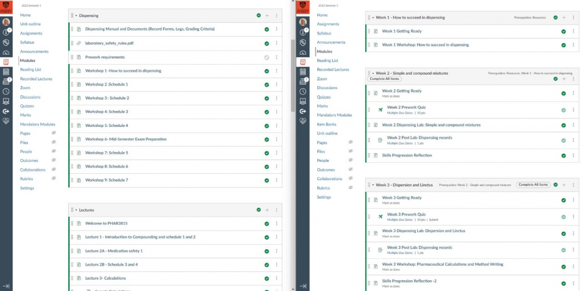 Transforming a pharmaceutical compounding unit using competency-based assessment and Universal ...