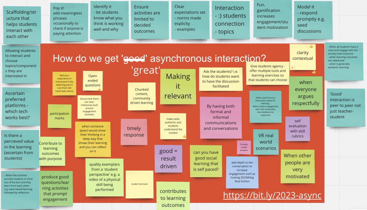Async Is Hard” Enhancing Interaction In Asynchronous Learning Environments Teachingsydney