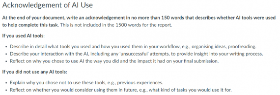 Using generative AI as part of assessments: Cheating or opportunity ...