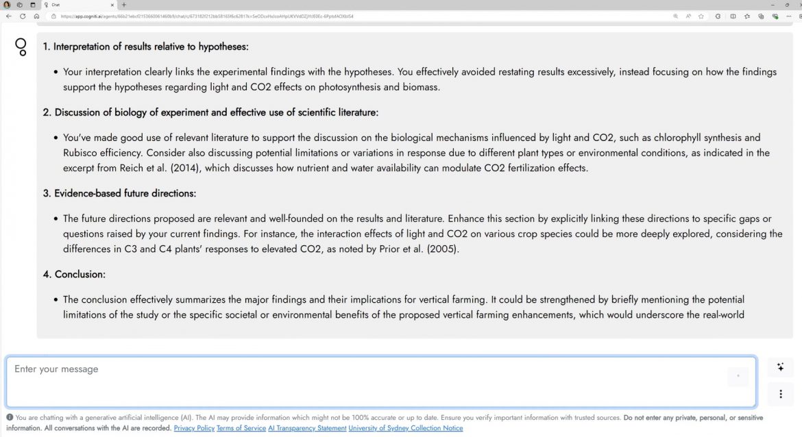 Navigating biology with AI: Transforming first-year learning with ...